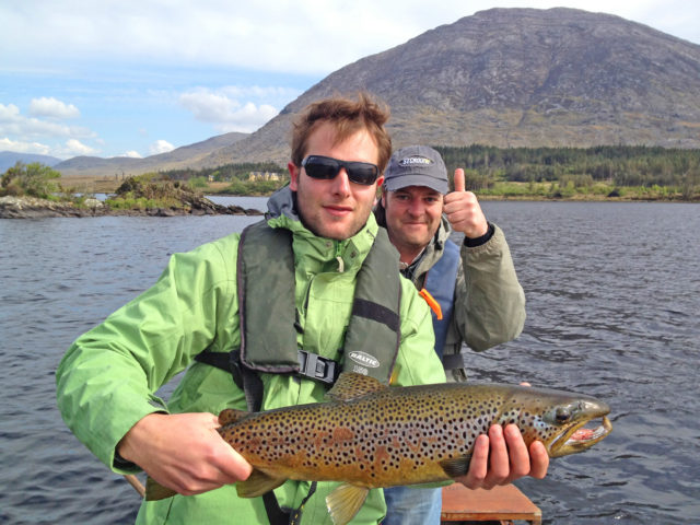 Big brown trout at Lough Inagh | Fishing in Ireland - Catch the unexpected