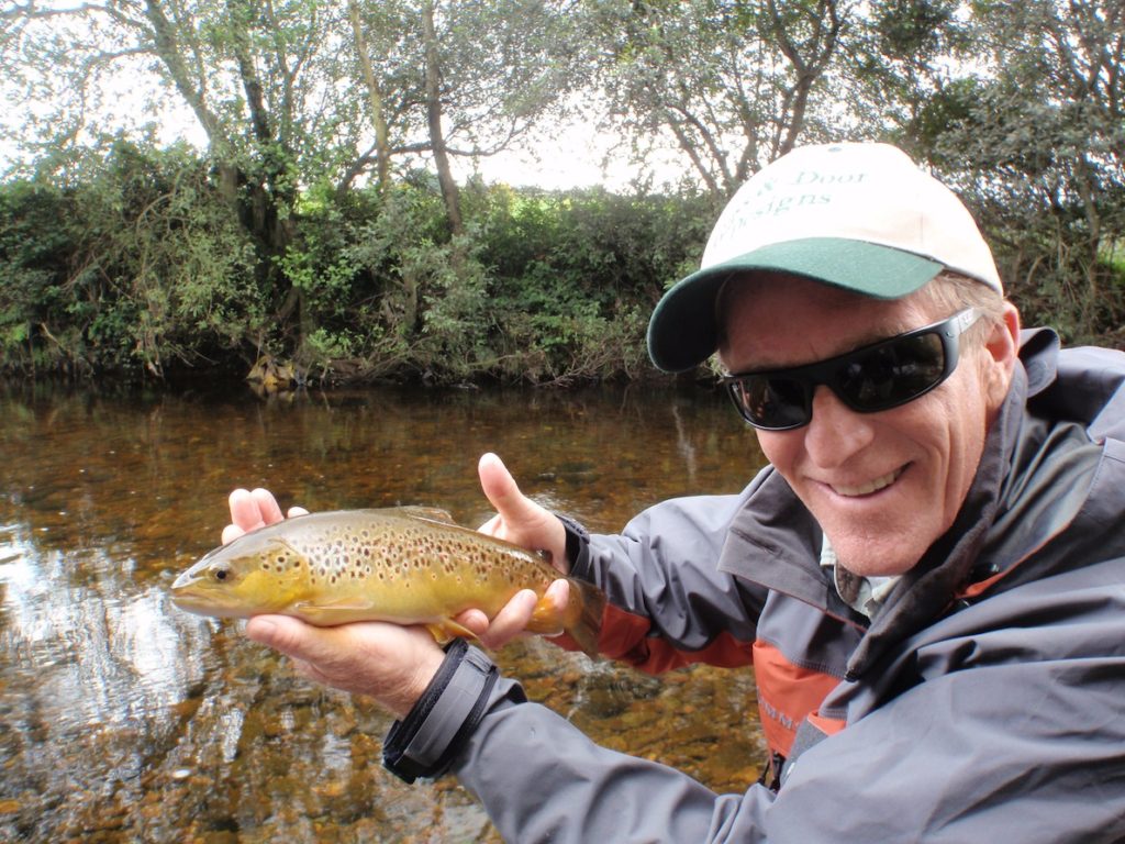 Lovely brown trout from the Anner and the Tar with small dries and ...