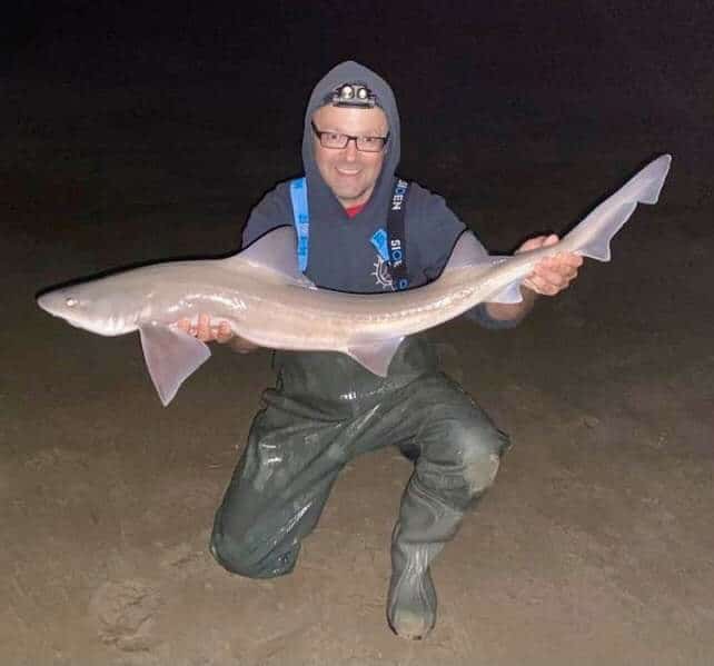 Specimen hound and plenty tope from the beach in Donegal | Fishing in ...